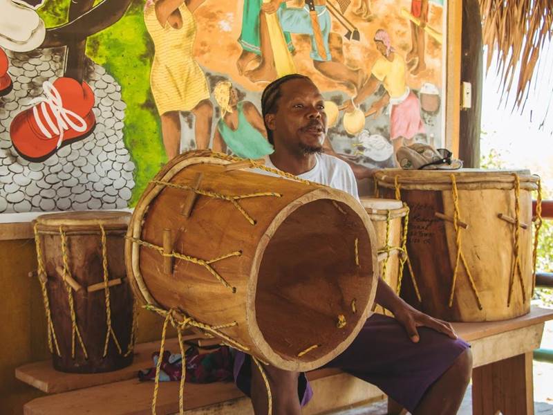 Garifuna Cultural Activities - Drumming & Dancing - Hopkins